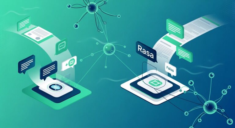 RAG con Rasa y Faiss: Automatiza FAQs con IA | 2Brains